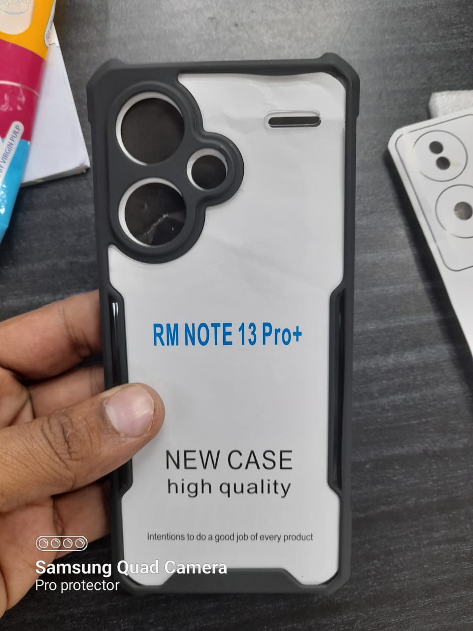 For Xiaomi Redmi Note 13 Pro Plus Case Transparent Cover Shockproof ...