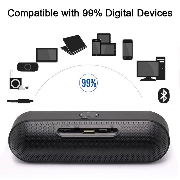 S812 Portable Wireless Speaker Batter Sound Quality Multi-Function