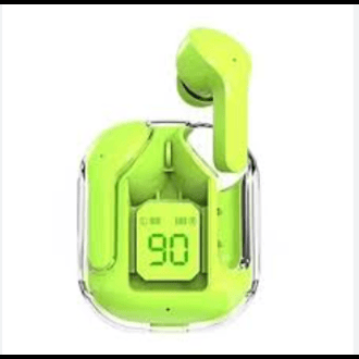 Ultrapods Max Bluetooth 5.3 Wireless Earbuds with LED Transparent ...