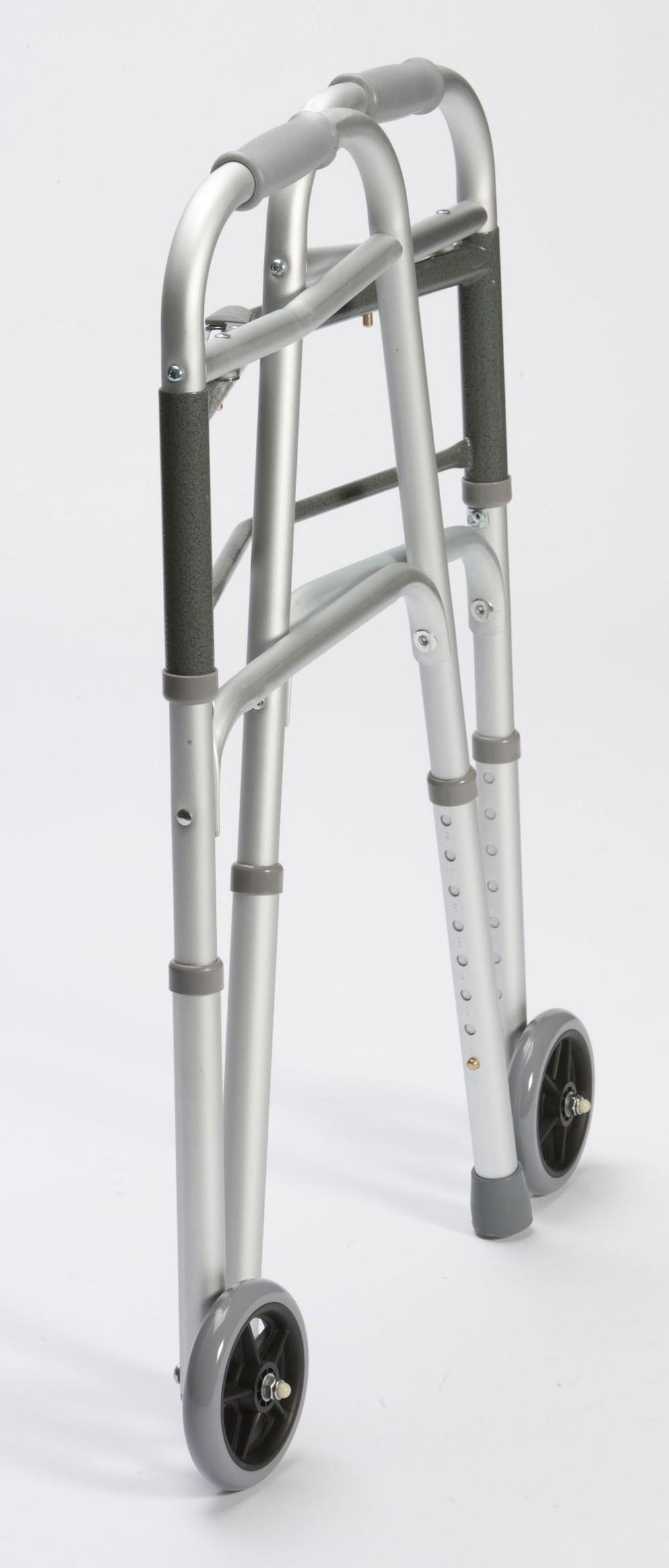 Walking Walker Frame Front Castor Wheels - Silver - Stick" is designed ...