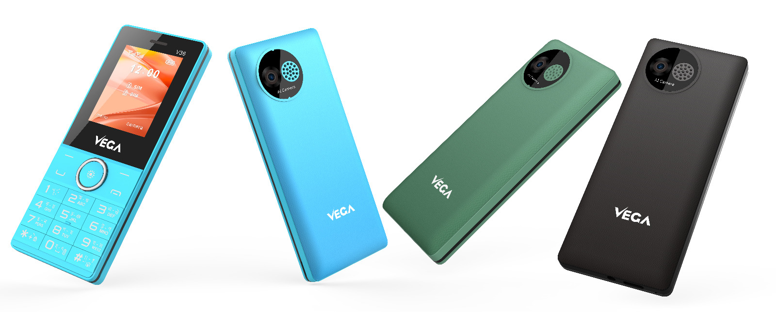 Vega V36 Dual SIM 2. inch Display 2500Mah 4L powerful battery Strong ...