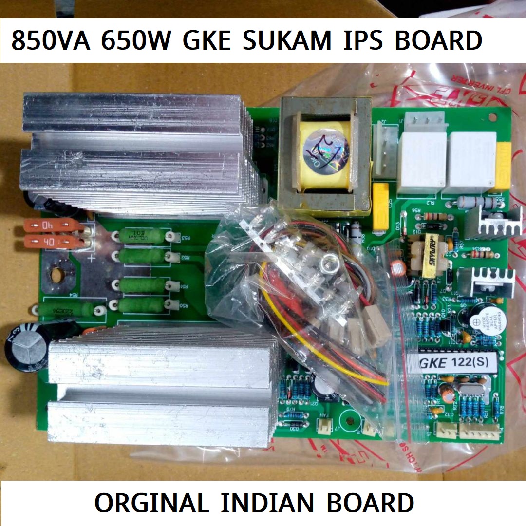 850VA 650W Indian IPS GKE SU-KAM SK Inverter Kit DC 12V To AC 220V ...