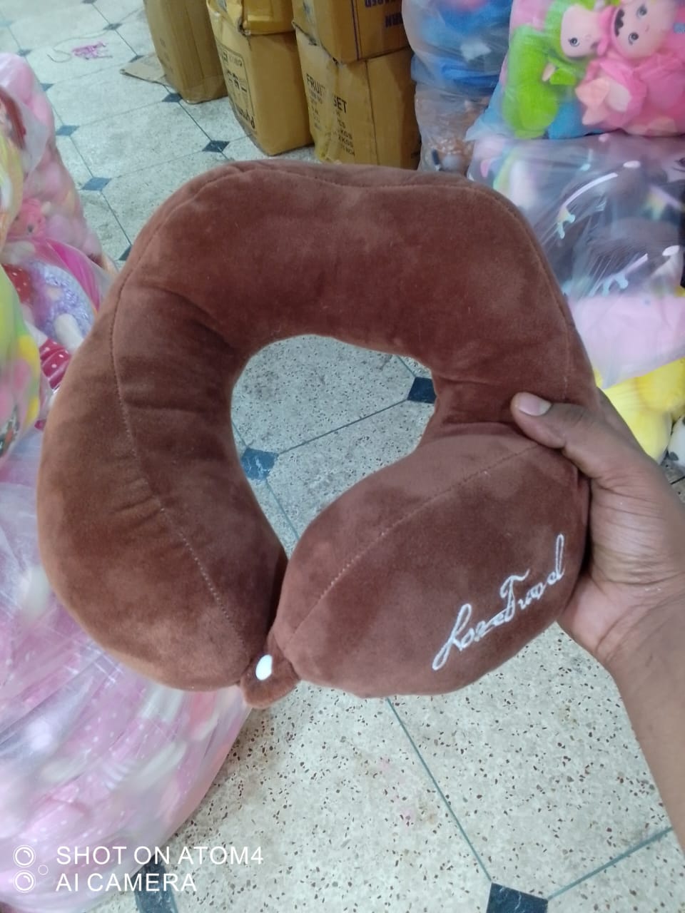 Multifunctional U-shaped pillow double hump aircraft travel neck pillow ...