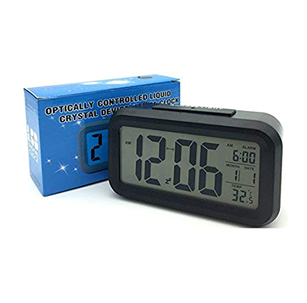Led Digital Alarm Clock Electronic Digital Alarm Screen Desktop Clock ...