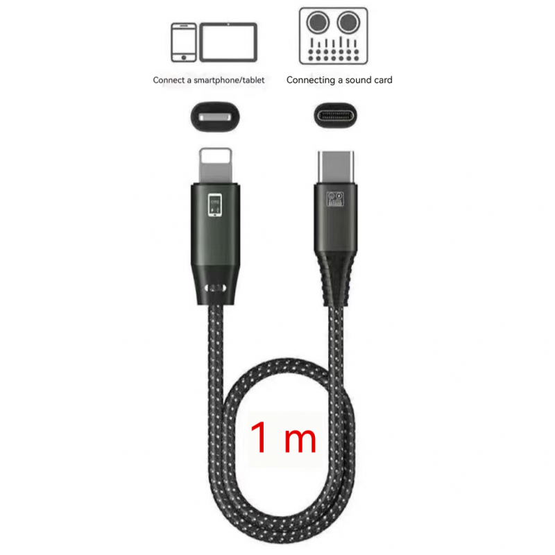 Sound card live OTG cable for Apple Type-C mobile phone data cable ...