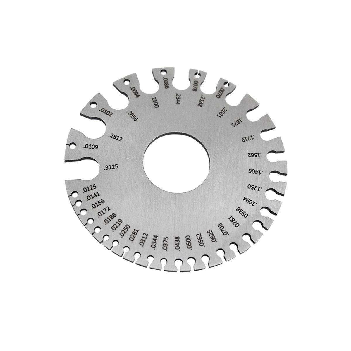 YANGS Sheet 0.3125"-0.007" Scale Anti-rust Stainless Steel Diameter ...
