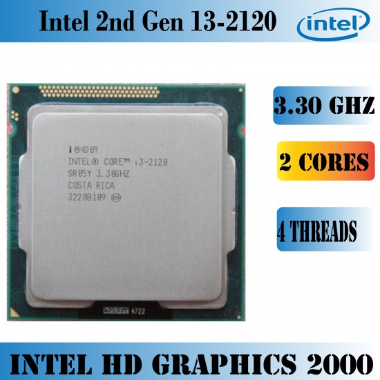 Intel Core i3 2nd Gen 3.30GHz CPU Processor with cooling fan | Daraz.com.bd