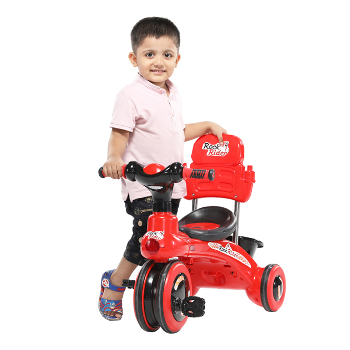 RFL Rock Rider With Backrest 3Y Red & Black 933805 | Daraz.com.bd