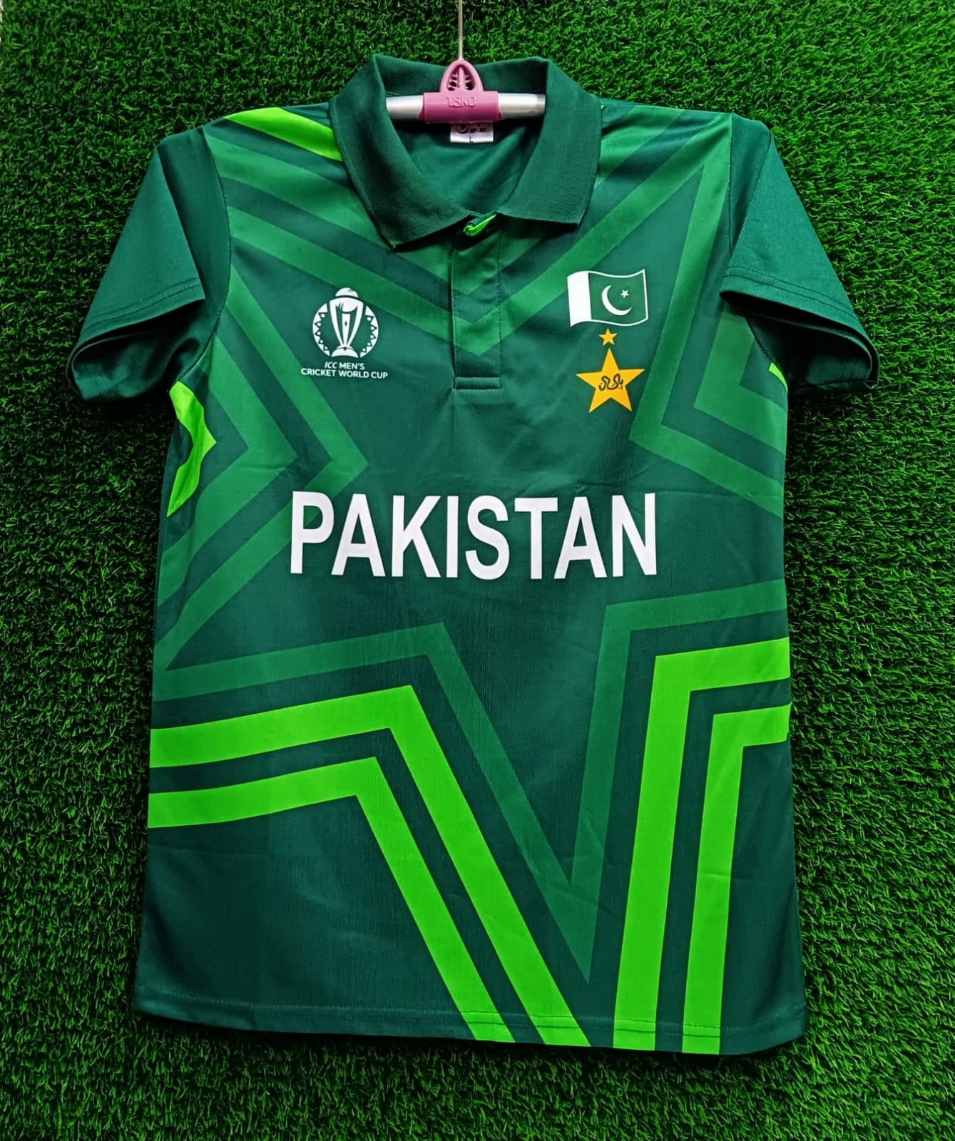 Pakistan Cricket Short sleeve Collar Jersey, Asia Cup Jersey | Daraz.com.bd