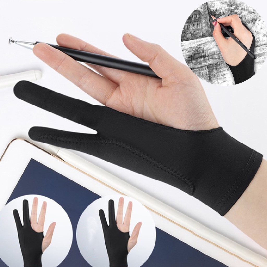 Artist Gloves for Drawing Gloves Stylus Painting Palm Rejection Glove ...