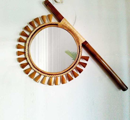 Hat Pakha Design Mirror | Daraz.com.bd