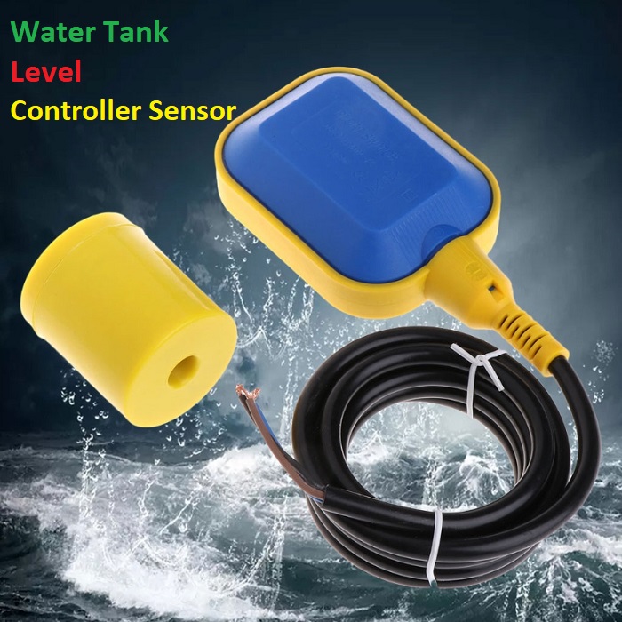 WATER TANK LEVEL CONTROLLER SENSOR 2 METER WIRE FLOW SENSOR OR FLOAT ...