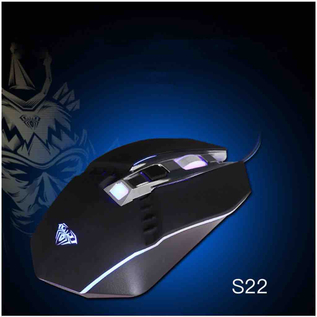 Mouse Aula Gaming S22 - Black | Daraz.com.bd