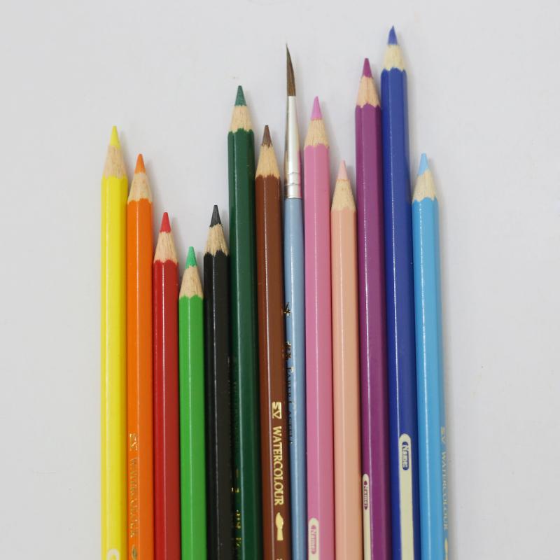 Faber-Castell Watercolor Long Pencils -12 Pcs | Daraz.com.bd