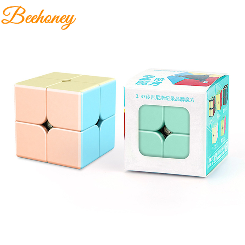 Moyu Meilong 3x3 Magic Cube Macaron Color 2x2 4x4 5x5 Pyramid Speed ...