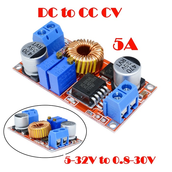 Xl4015 Mppt DC-DC 9V/12V/24V/28V To 5V 3A Step-Down Power Supply ...
