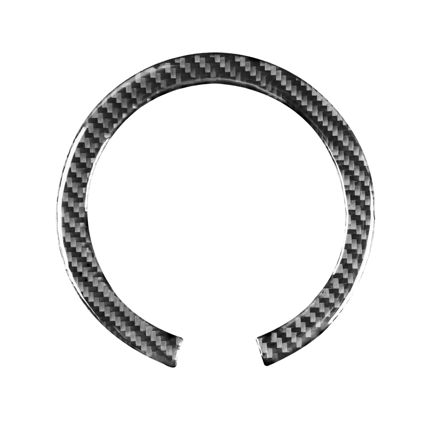 (New)Car Steering Wheel R Chassis Carbon Fiber Decorative Sticker for ...