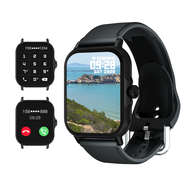New H6 Smart Watch - Music Player Bluetooth Calling and Heart Rate ...