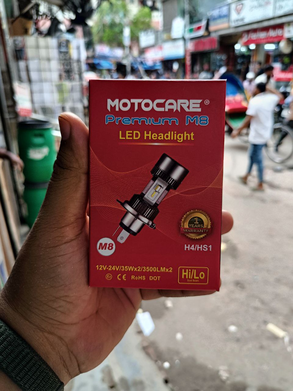 Motocare Premium M8 Led headlight available | Daraz.com.bd