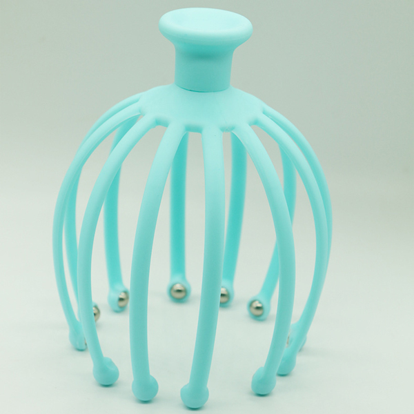 Octopus Head Massager /Octopus Scalp Stress Relax Spa Healing Alloy ...