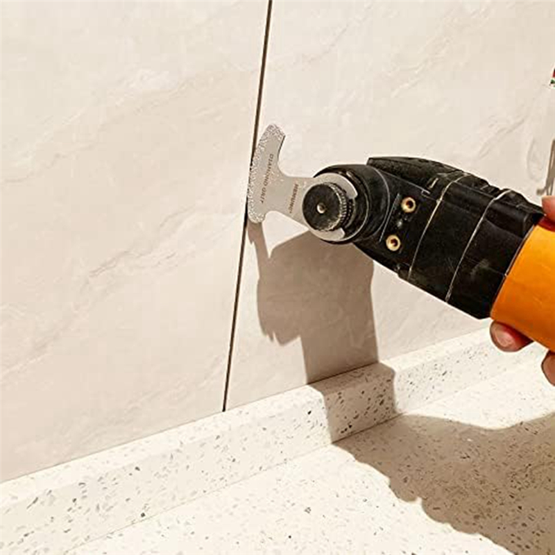 12Pcs Diamond Oscillating Tool Blades Precise For Grout Removal And ...