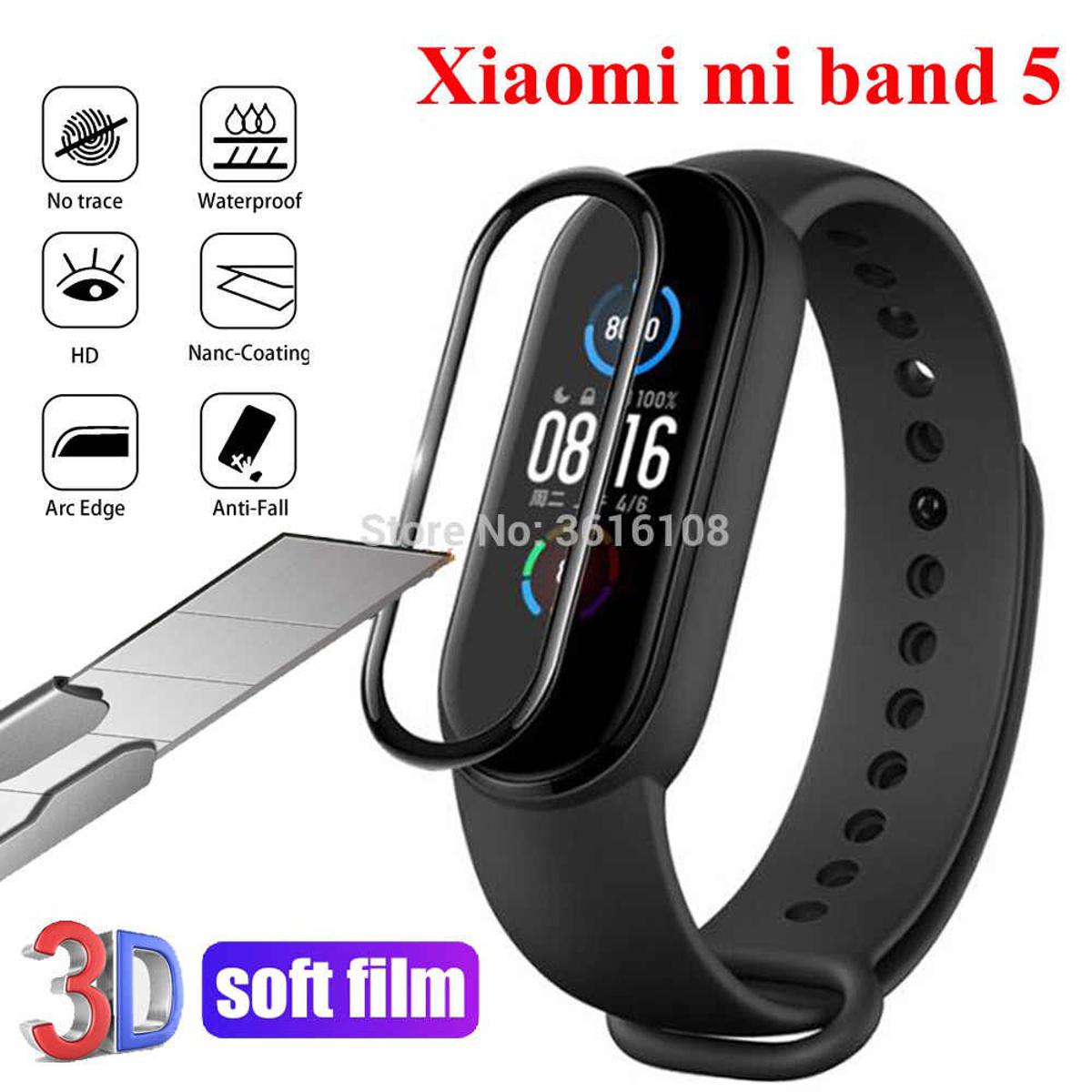 Xiaomi_Mi_band 5 Film Full Cover Protective Glass Protection Case | Daraz.com.bd
