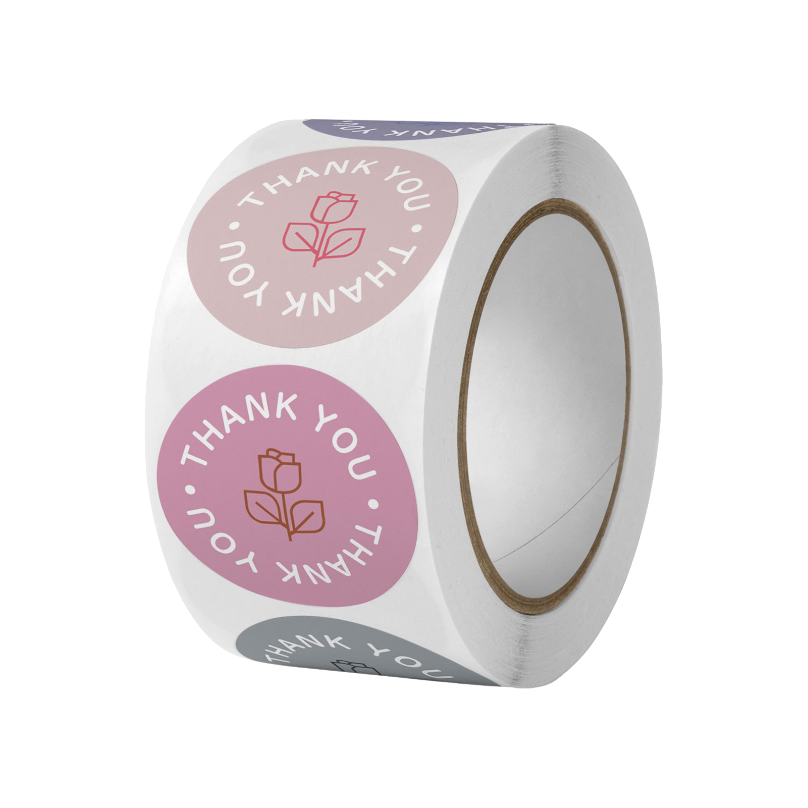 Sticker Label Delicate Thank You Flower Sealing Sticker Label | Daraz ...