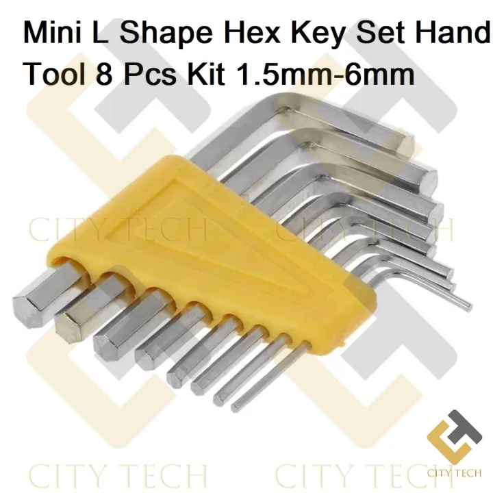 Mini L Shape Hex Key Set Hand Tool Pcs Kit Buy Online At Best Prices In ...