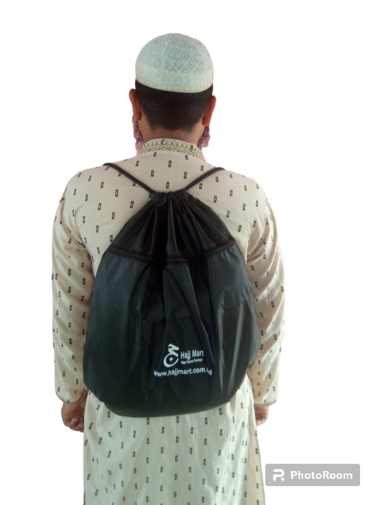 Hajj Travel Bag For Umrah String Back Pack | Daraz.com.bd