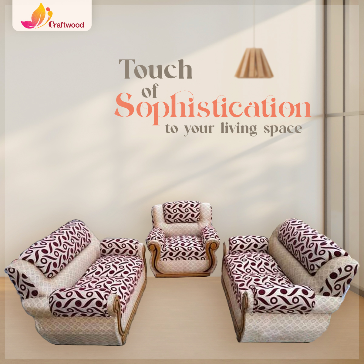 Craftwood 5 seated Sofa | Daraz.com.bd