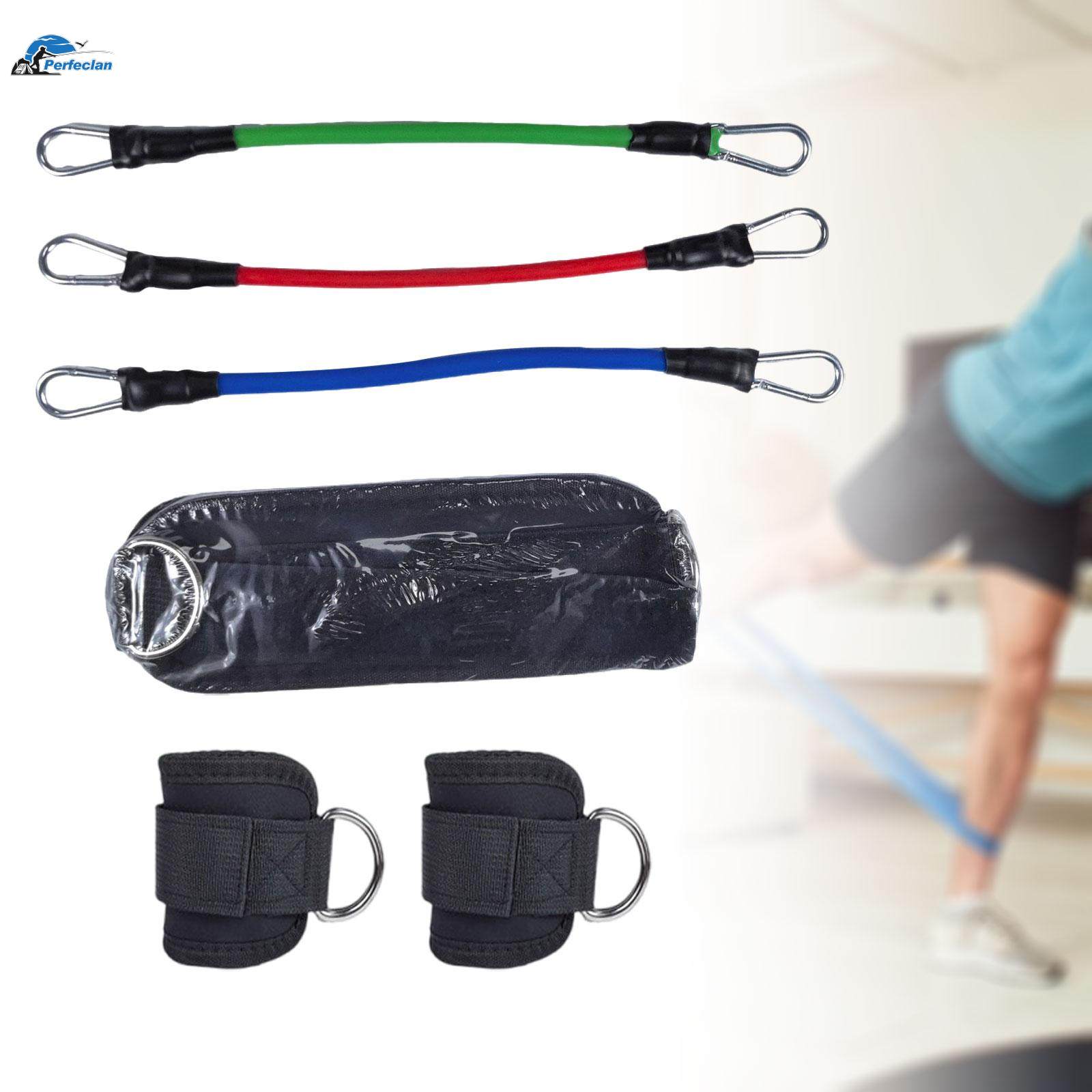 Ankle Resistance Bands Kit Workout with Ankle Straps Speed and Agility ...