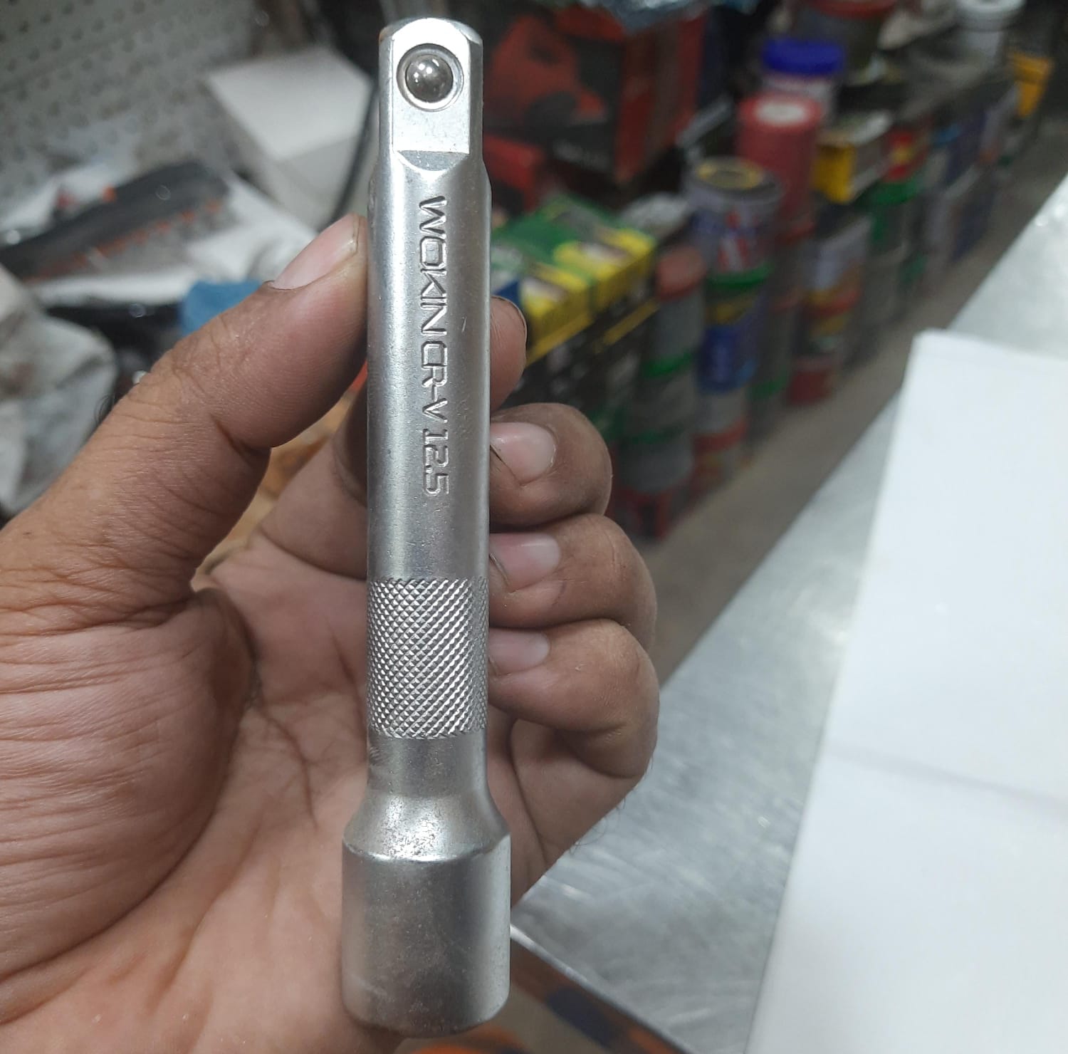 6 Inch guti Extension 1/2 Drive , guti socket straigh handle WOKIN ...