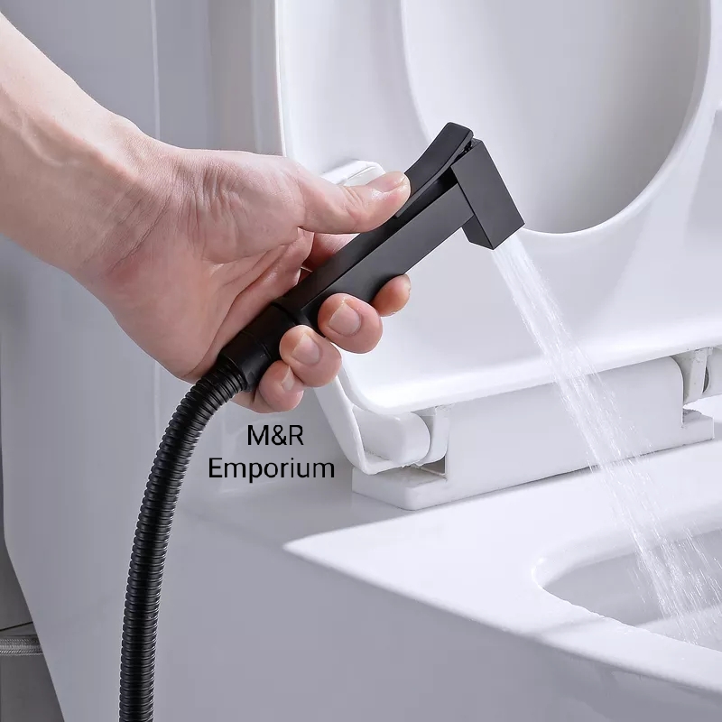 Full Set Black Push Shower Made In China | Daraz.com.bd