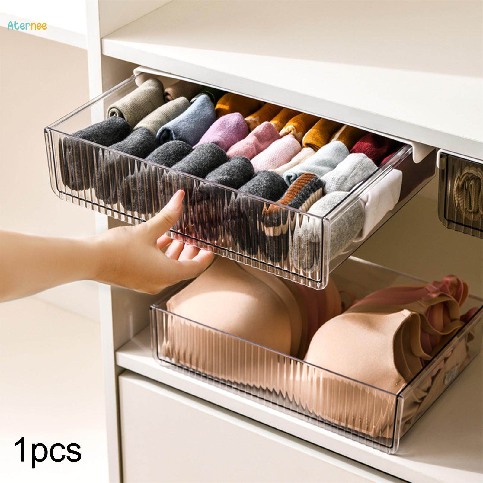 under Desk Box Slide Out Attachable Desk Drawer for Workstation Dorm ...