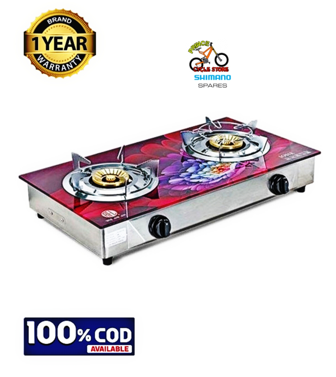 RFL Double Glass LPG Gas Stove JOSIE Variant | Daraz.com.bd