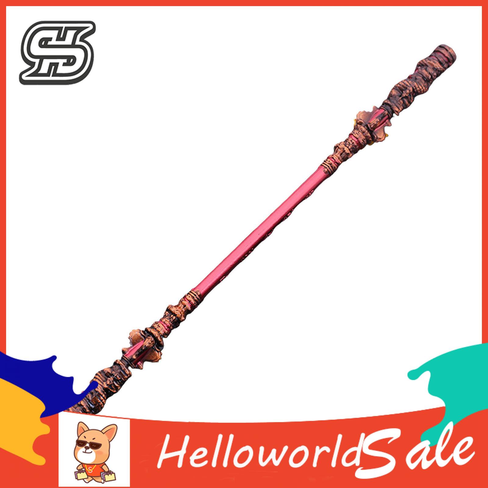 Mini Golden Cudgel Buyers' Favorite Monkey King Bar Decoration Metal Ornament Golden Hoop Stick ...