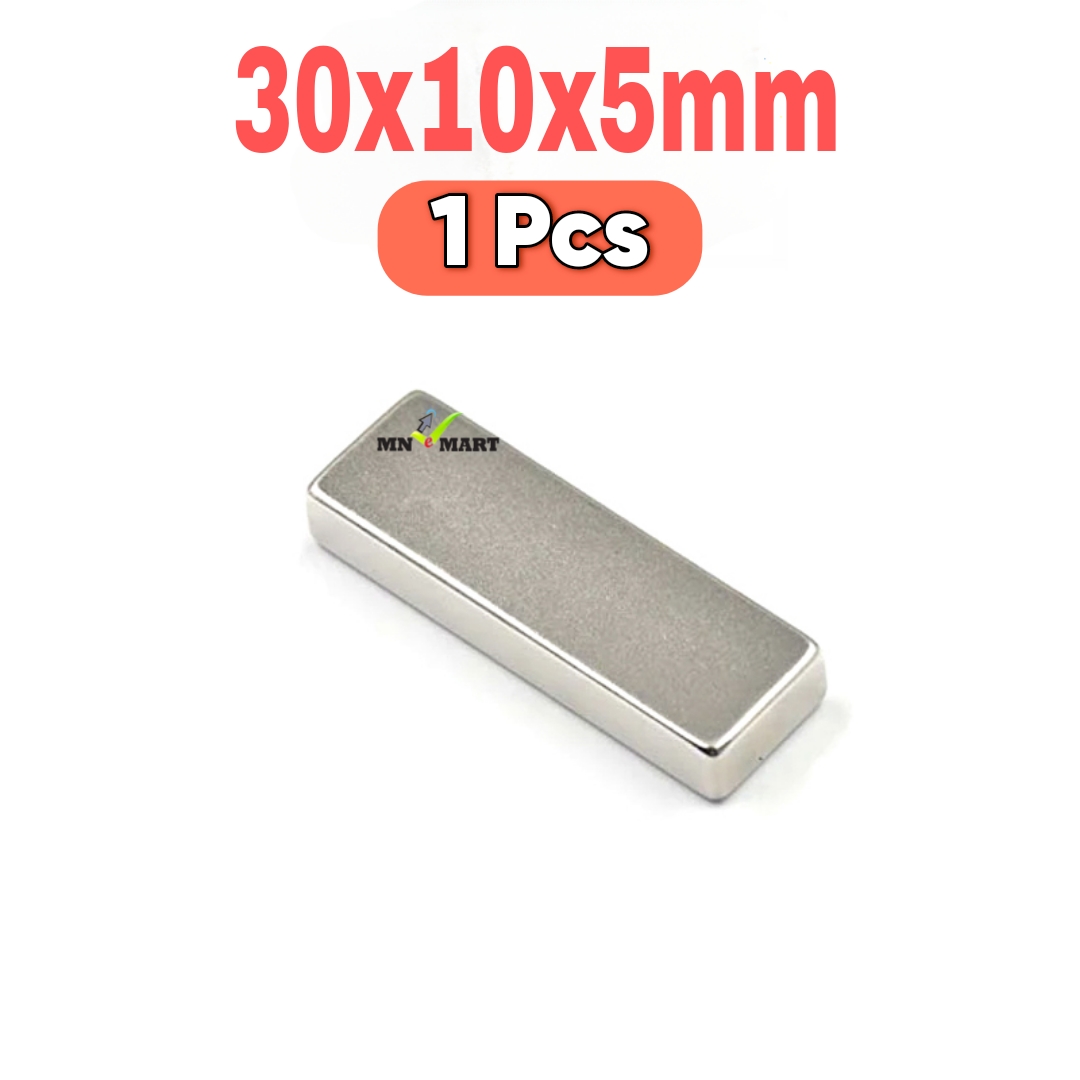 Rectangular Neodymium Magnet Powerful Block Bar N35 NdFeB Rare Earth ...
