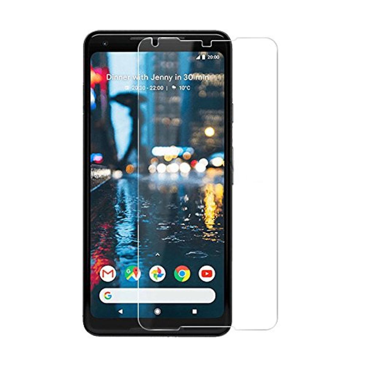 Google Pixel 2 XL Tempered Glass Screen Protector 2.5D -Transparent
