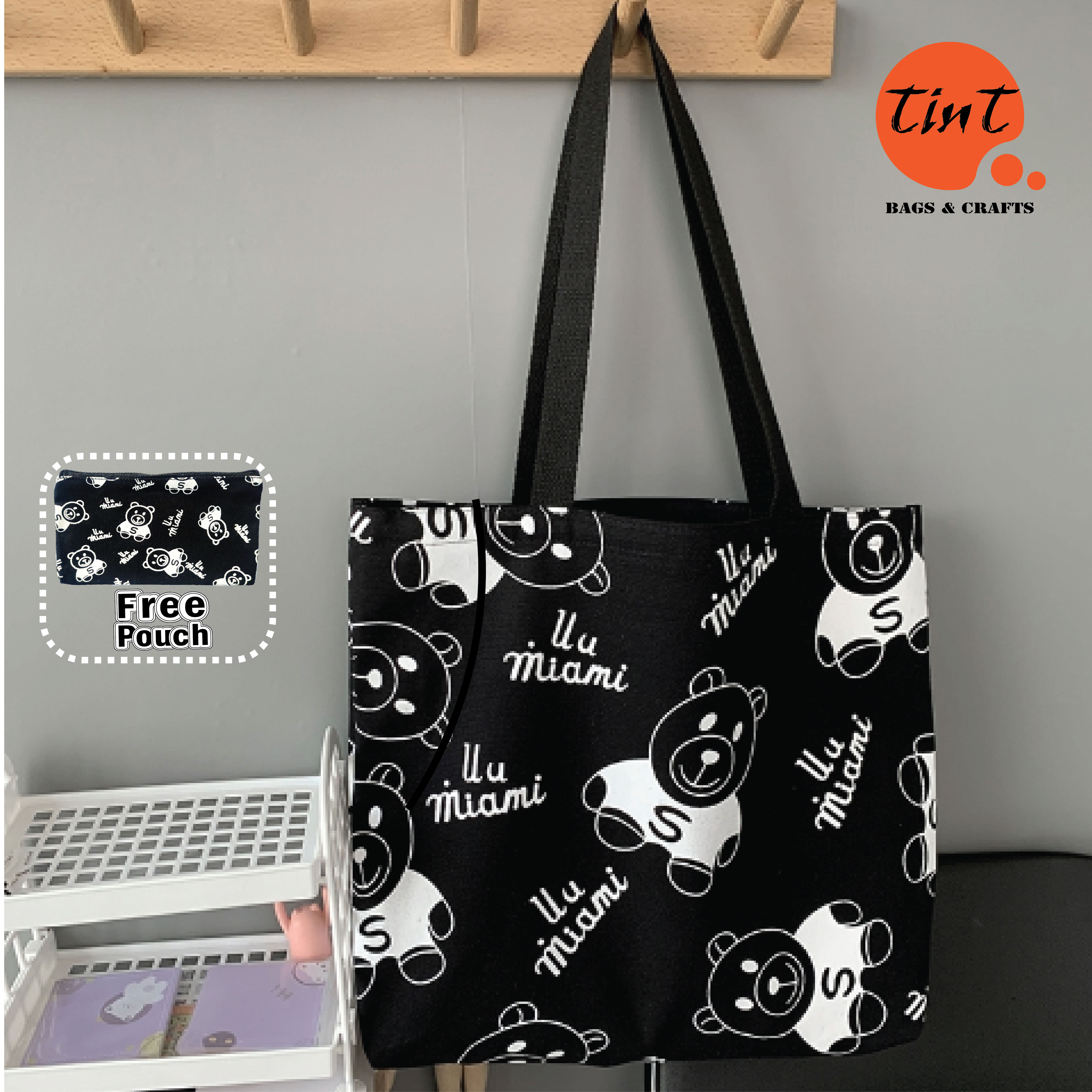 Canvas Tote Bag Exclusive for Design College University Bag, College ...