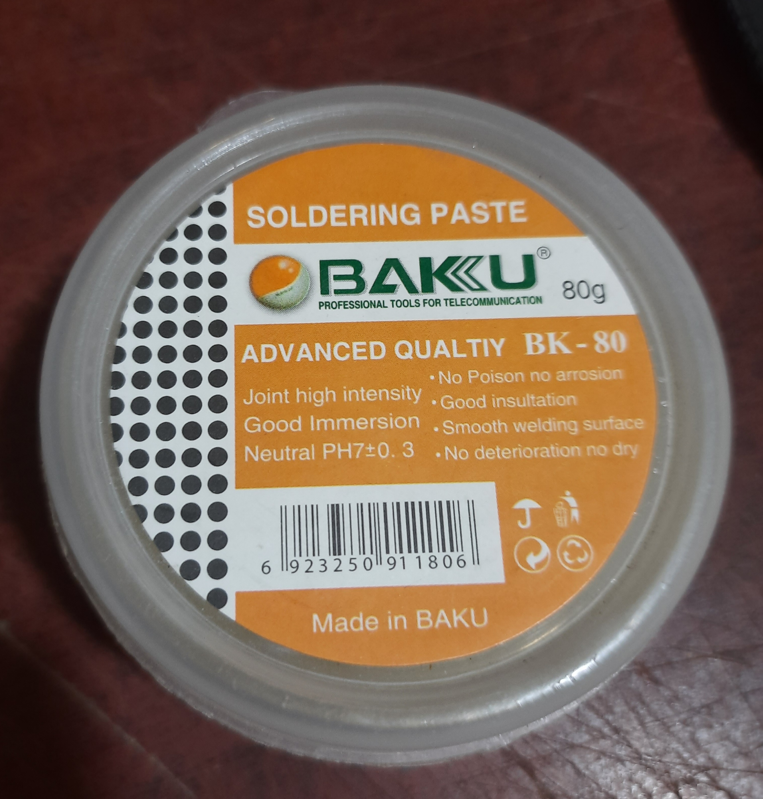 Bakku BK-80 Soldering Paste Aid Soldering Rosin flux paste | Daraz.com.bd