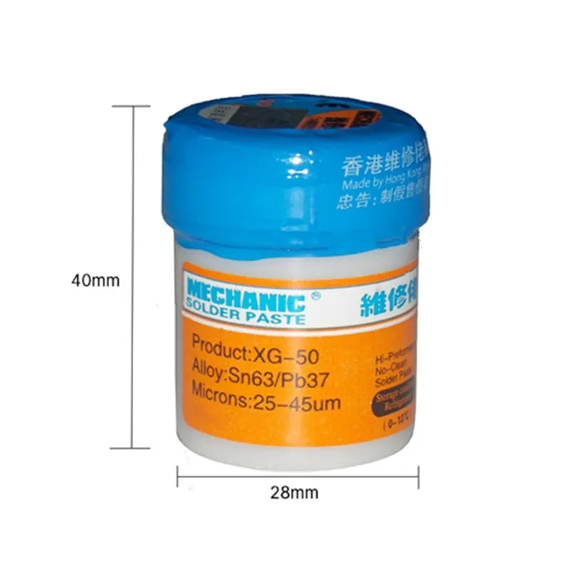 MECHANIC BGA XG-50 35gm Soldering Paste Flux Grease SMT Repair Tools ...