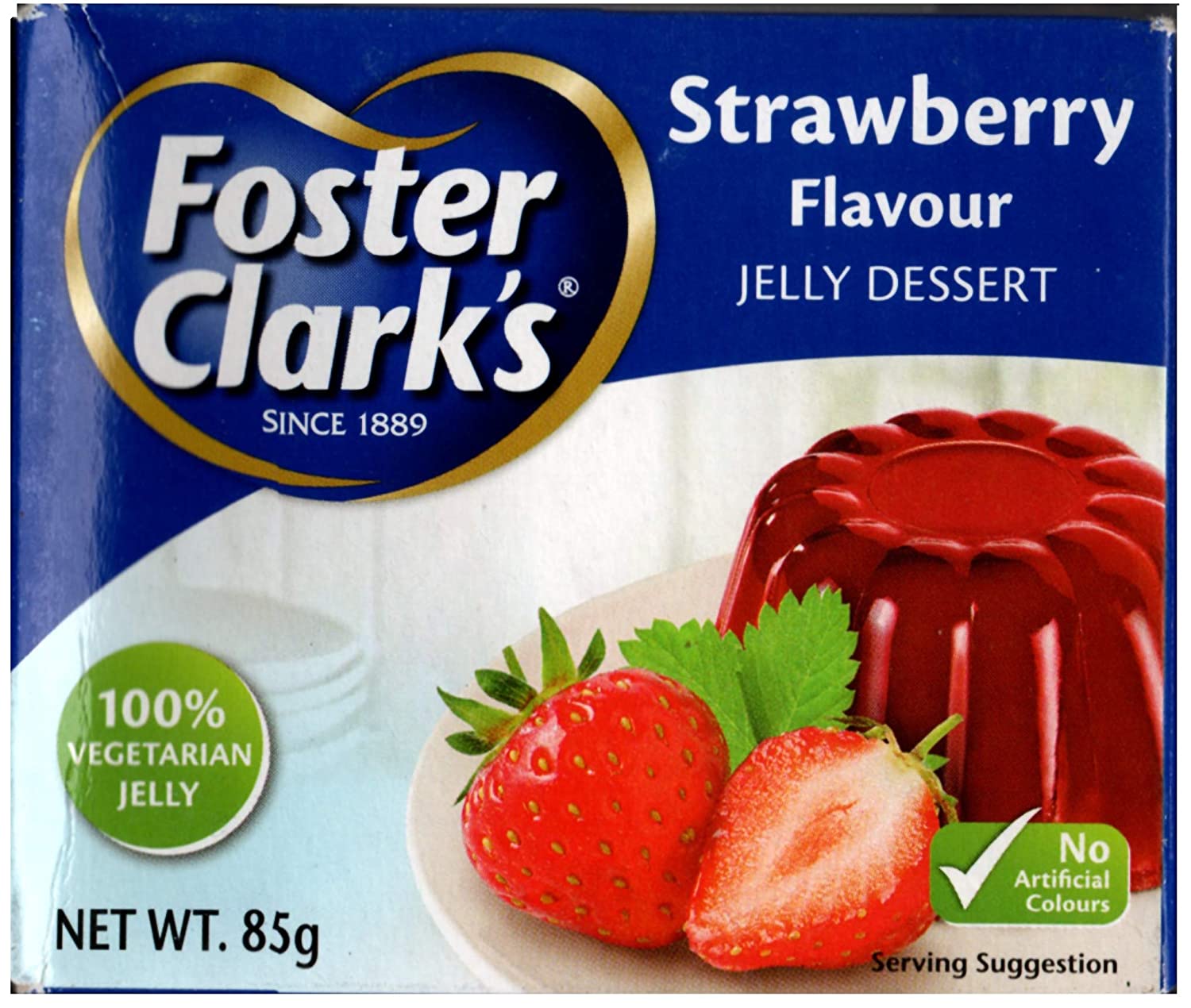 Foster Clark's Strawberry Flavoured Jelly Dessert 85g | Daraz.com.bd