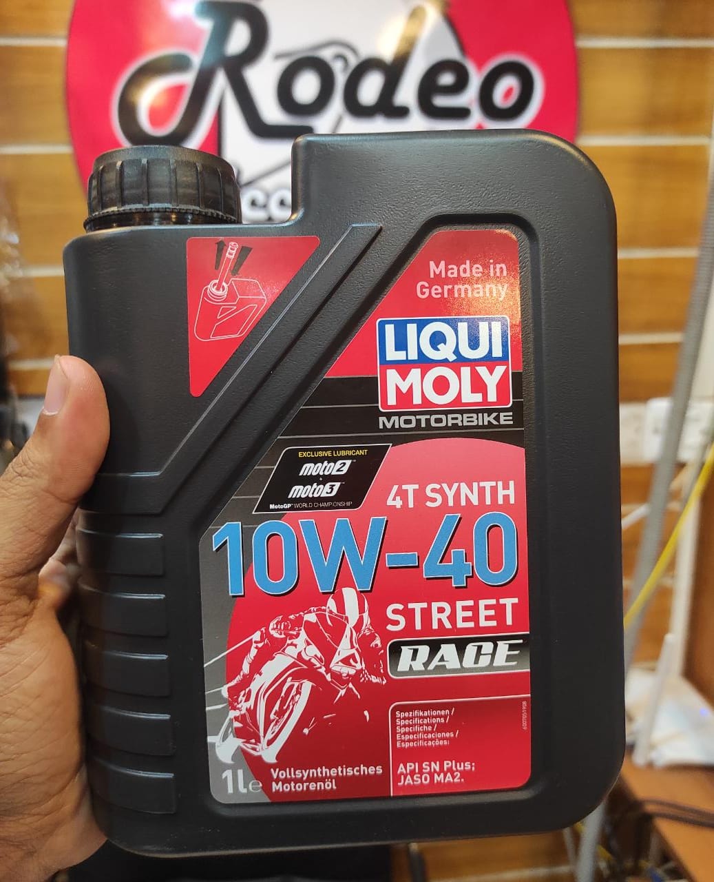 Liqui Moly 4T SYNTH 10w-40 Street Race Full Synthetic Engine Oil | Daraz.com.bd