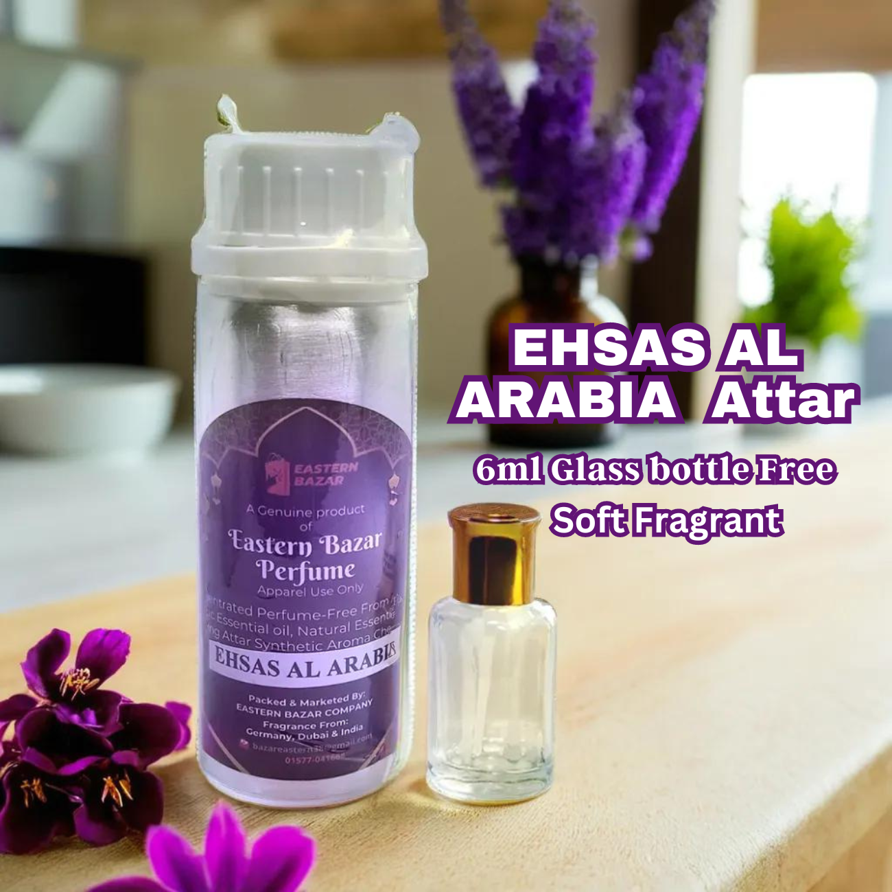 EHSAS AL ARABIA 100ML CONCENTRATED ATTAR PERFUME OIL BY Eastern Bazar Ator | Daraz.com.bd
