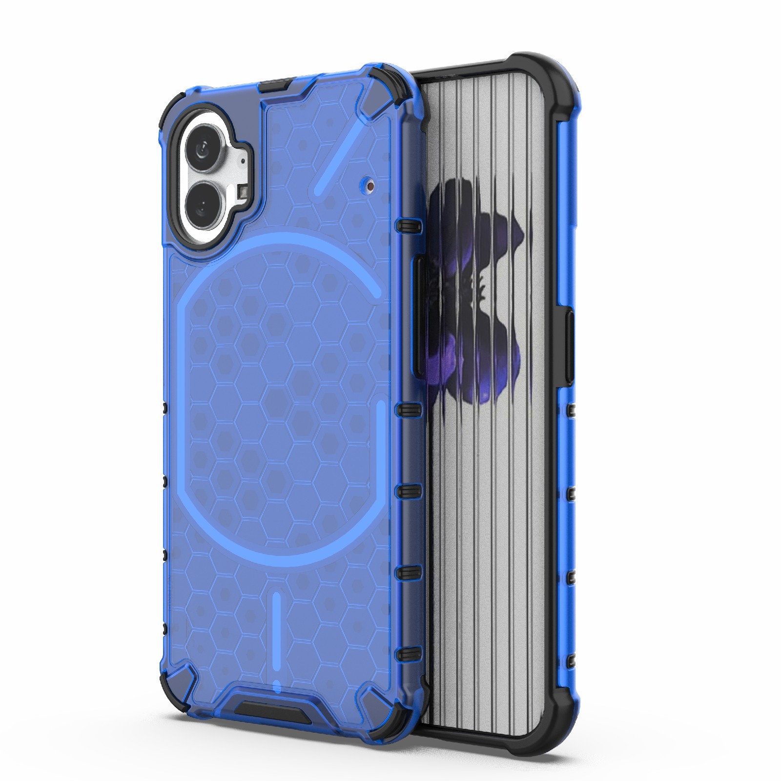 For Nothing Phone 1 Shockproof Honeycomb PC + TPU Protective Phone Case ...