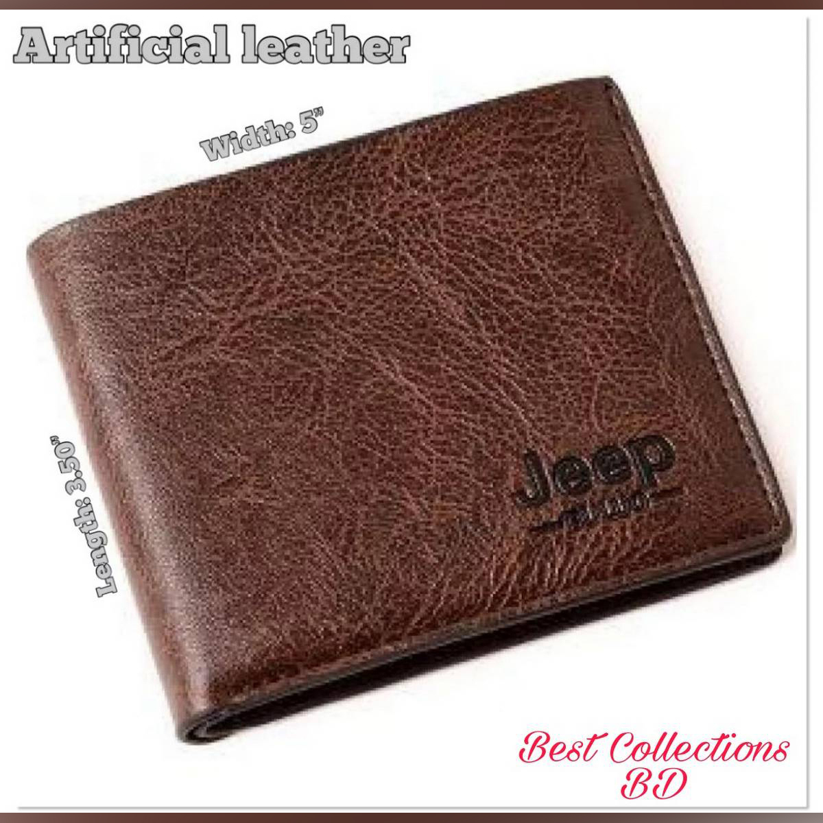 Trendy Stylish Pu leather Short Jeep Men's Wallet Professional style ...