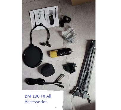 BM-100FX Condenser Studio Microphone Combo Offer (Studio Setup) | Daraz ...