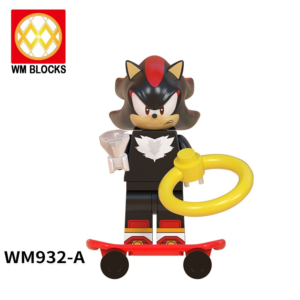 Sonic Building Blocks Toy Amy Rose Echidna Shadow Blaze Silver Infinite ...