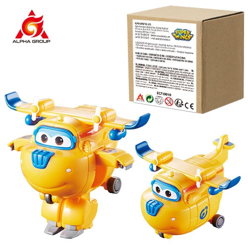 Super Wings S5 2" Mini Transforming Deformation Transform-a-Bots ...