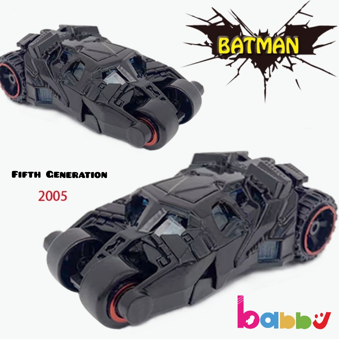 Premium Quality Batmobile Car Set - Hot Wheels China A grade- Superhero ...